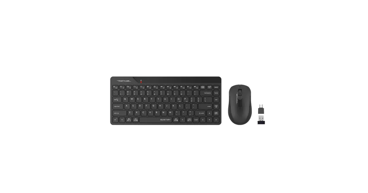 A4Tech Fstyler FG2200 Air2 2.4G Wireless Keyboard & Mouse Combo Price in BD